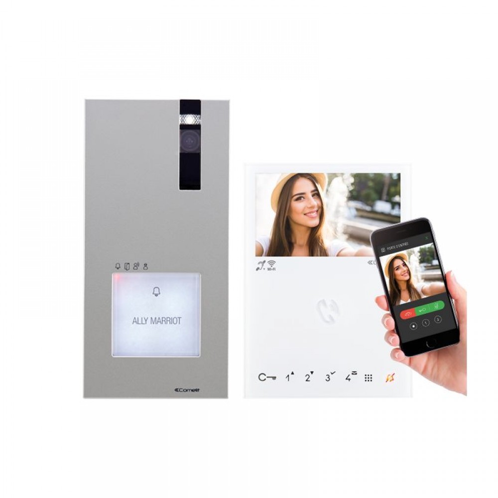 Video domofon z razpoznavo obraza, Comelit